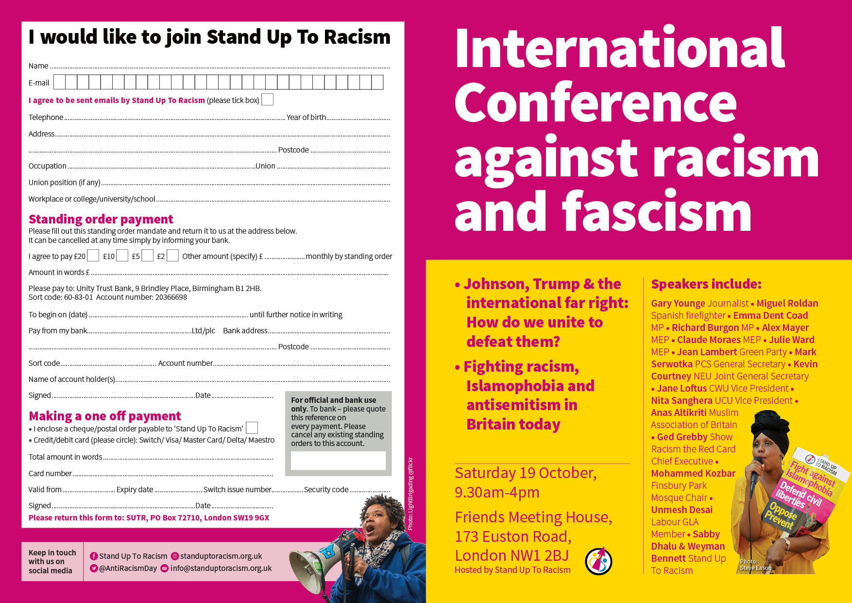 Updated leaflet for 19 october international conference, with speakers ...