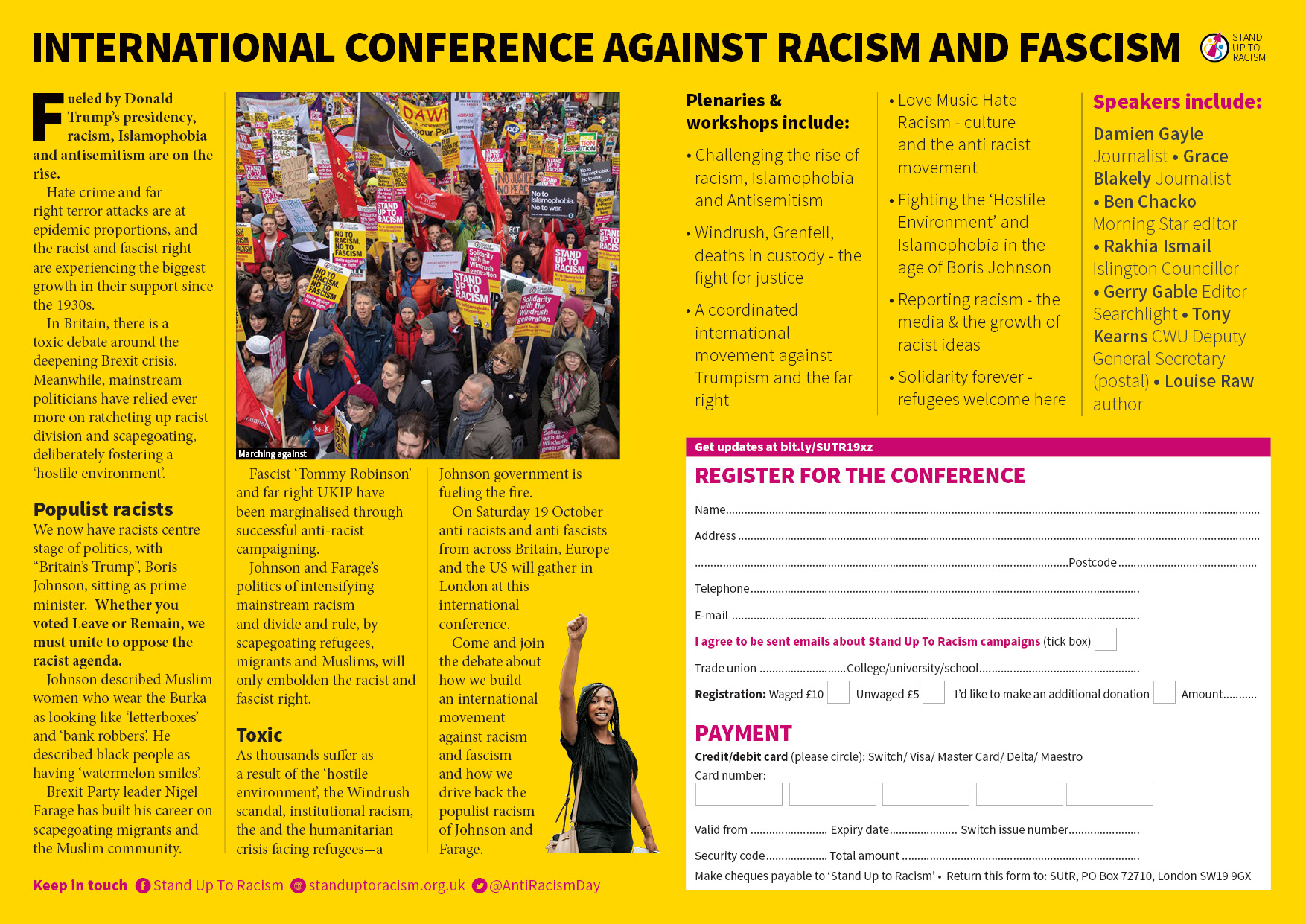 Updated leaflet for 19 october international conference, with speakers ...
