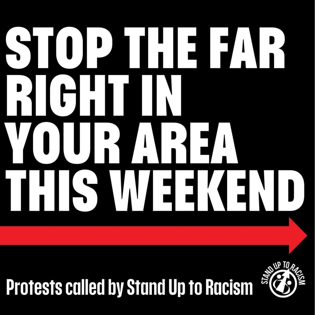 Stop the far right in your area - Stand Up to Racism
