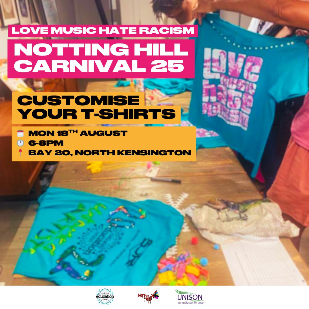 lmhr merch carnival 2025 - Stand Up to Racism