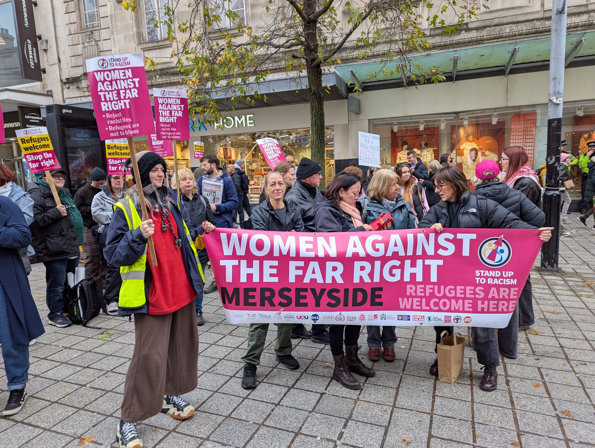 merseyside women against the far right - Stand Up to Racism